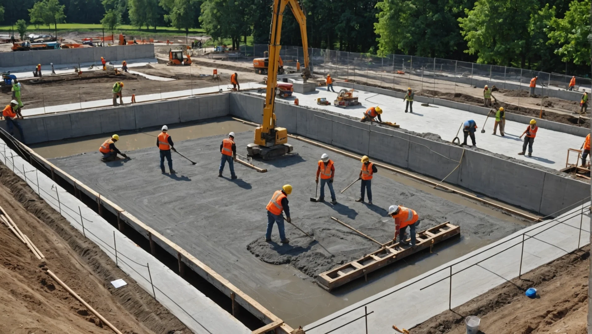 Guide Pratique: Construire un Bassin en Béton Étanche